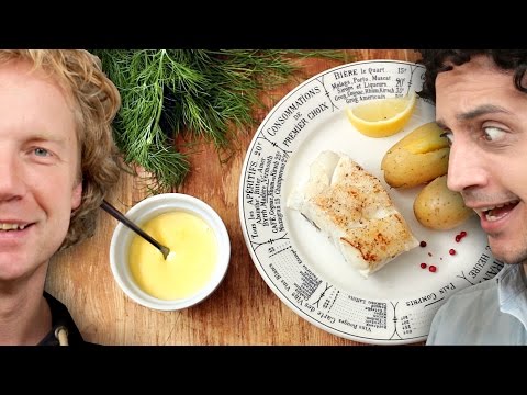 French Hollandaise Sauce with a cheat ! feat. Bart's Fish tales