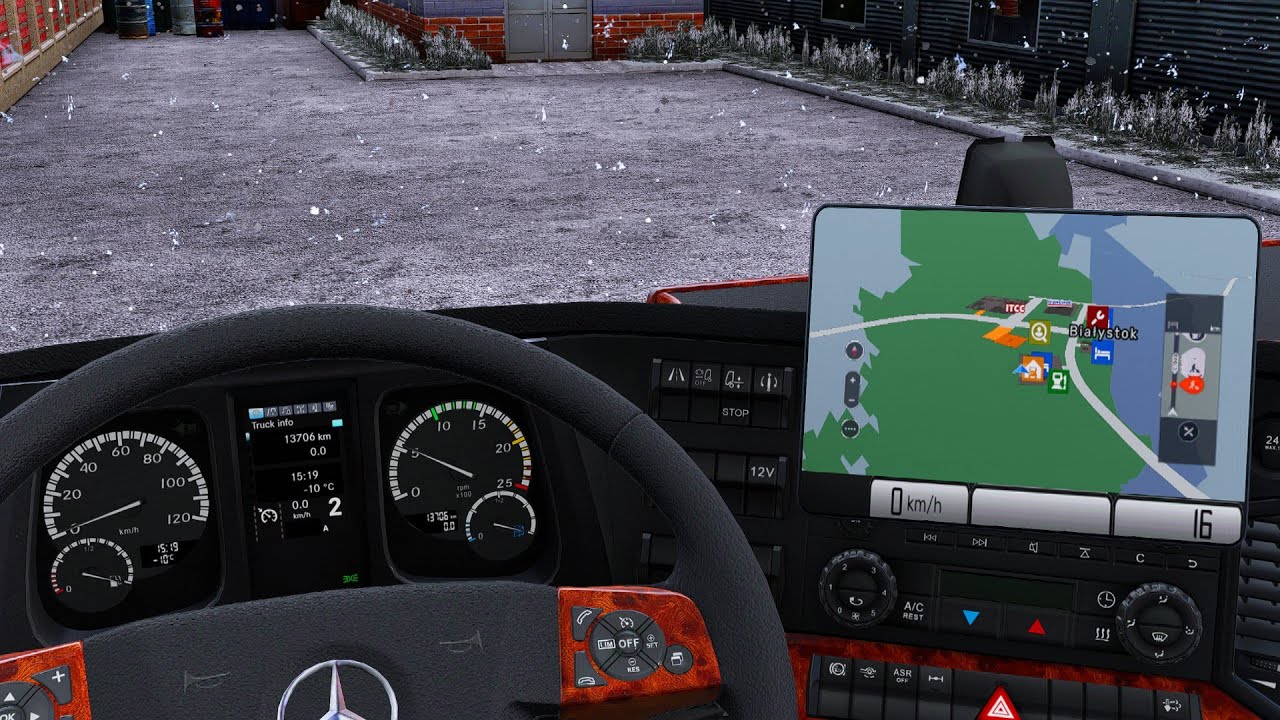 Navi Tablet – Google-Style Navigation for ETS2 1.0 - ETS 2
