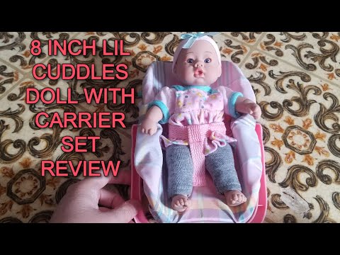 MADAME ALEXANDER 8 INCH LIL CUDDLES DOLL WITH CARRIER SET REVIEW π