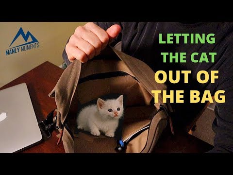 NUTSAC - THE BEST MAN BAG ON THE MARKET!