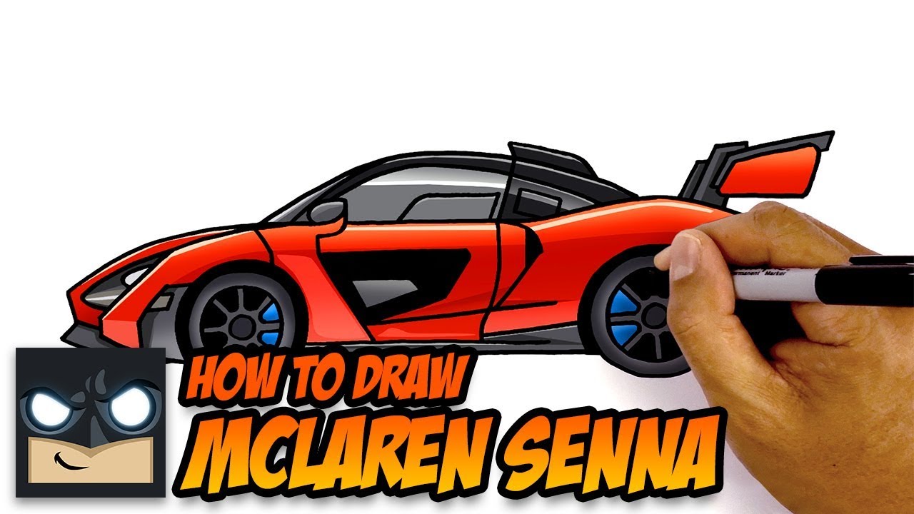 How To Draw A McLaren Senna
