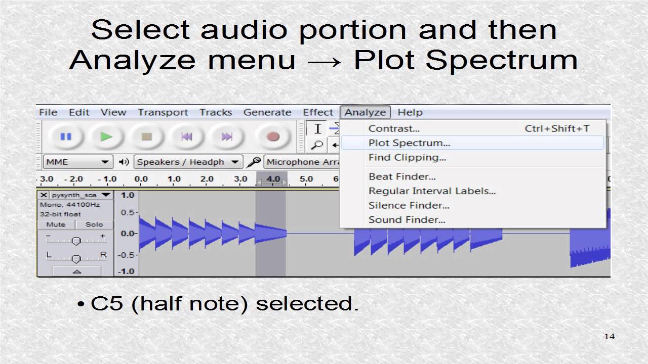 Tutorial 2. Creating Audio with PySynth