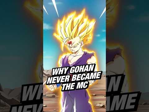 Why Gohan NEVER Became the Main Character in Dragon Ball Z #goku #dragonball #dbz