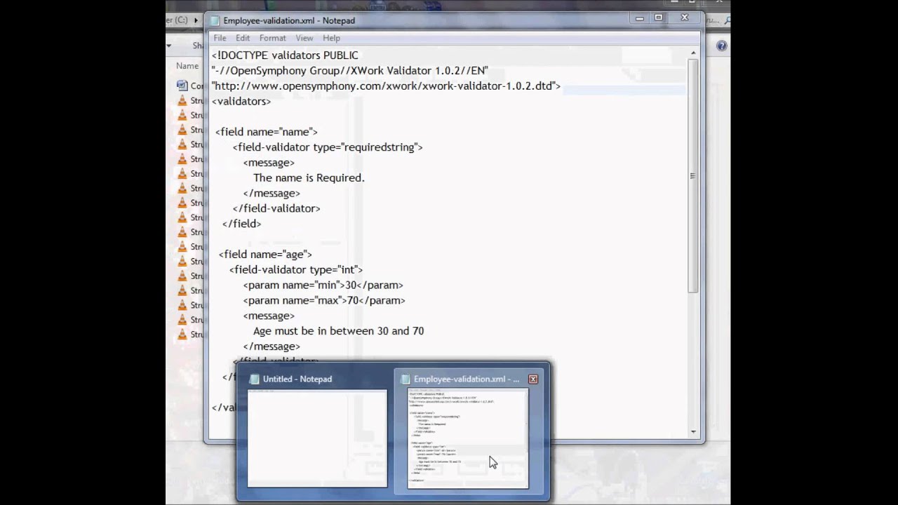 Struts2 0 Chapter 14 - HandsOn with Validation Using XML Code