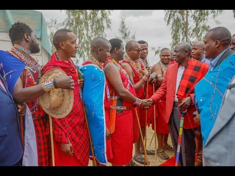 LIVE: RIGATHI GACHAGUA TOGETHER WITH HIS ALLIES HOSTS MAASAI IN WAMUNYORO