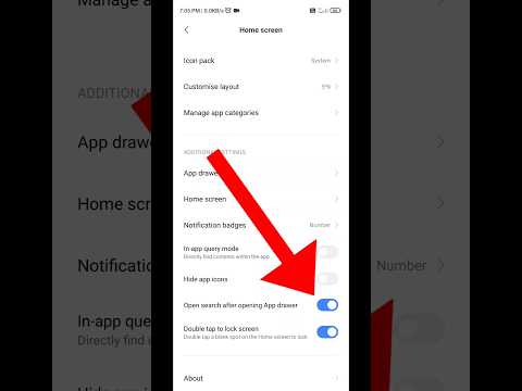 How To Solve App Drawer Auto Search Problem