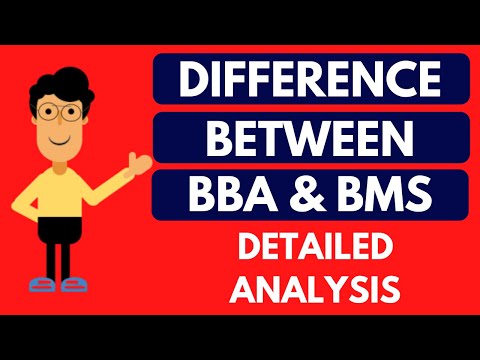 Difference between BBA & BMS: Detailed analysis, Subjects, Job profiles, Future scope, Career option