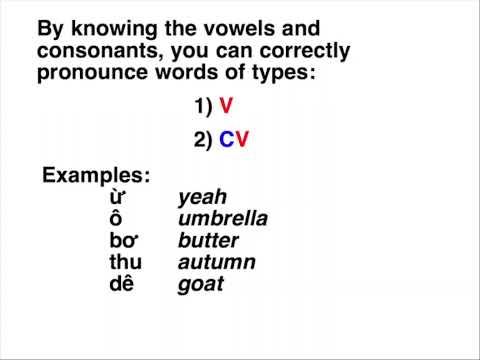 1.6 Step 2 Say the Word - Vietnamese Pronunciation