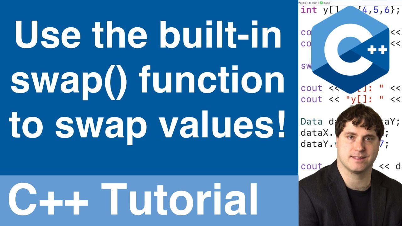 swap() Standard Library Function | C++ Tutorial