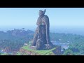 Talos Statue - Built in Survival Minecraft Map