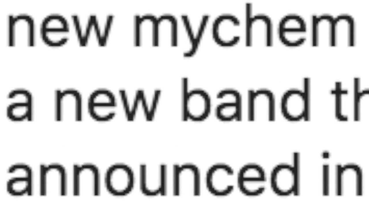 Frank Iero's New Band