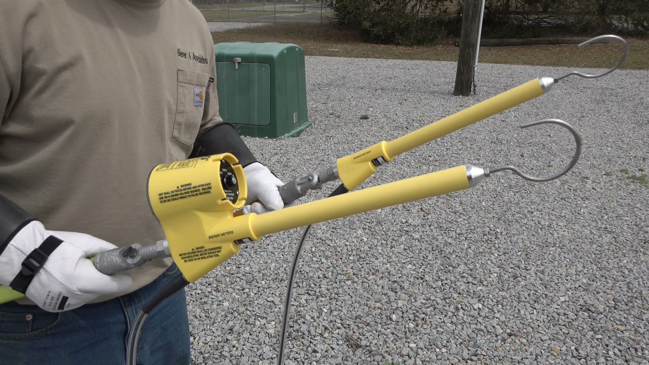 Bierer Meters Tool Training:  PD50 Phasing Capacitive Test Points #bierermeters #phasingvoltmeter