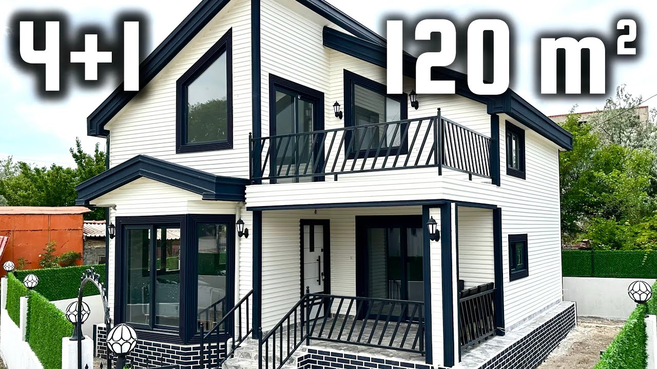 GÜZEL MODEL 120 m² 4+1 PREFABRİK EV TURU ve FİYATI - Manto Yalıtım Prefabricated Home Price Cost