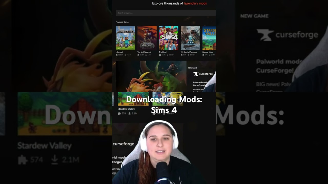 Using Curseforge to download Mods in the Sims 4 #thesims4 #raeraccoon