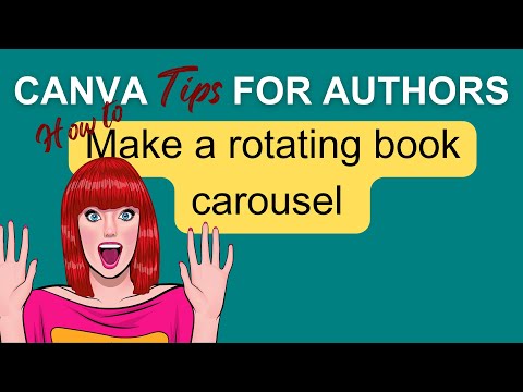 How to make a rotating book carousel in Canva – Jeevani Charika and ...