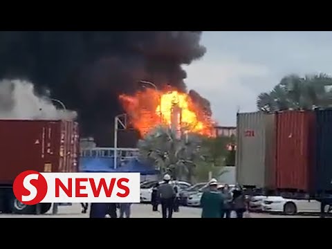 Operation underway to contain blaze at Johor petrochemical plant