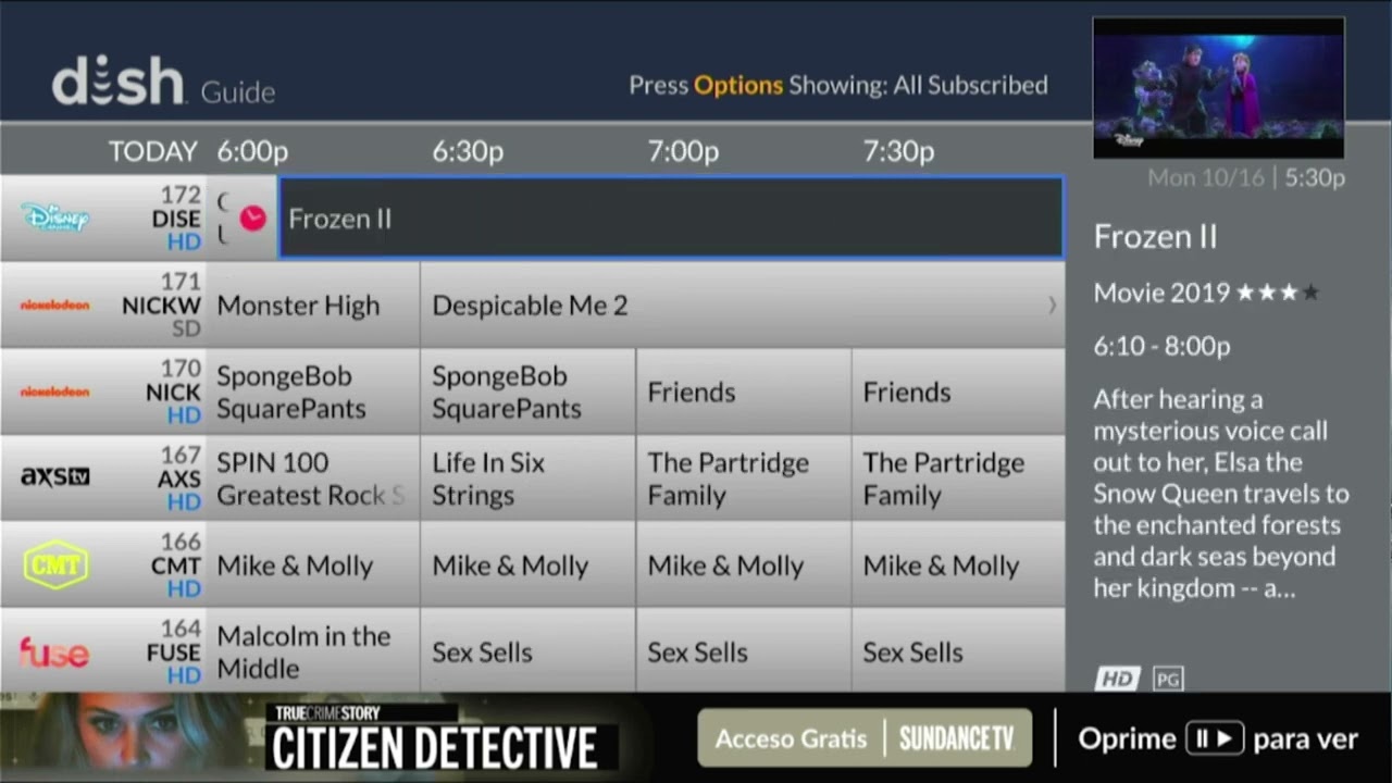 Dish Channel Guide