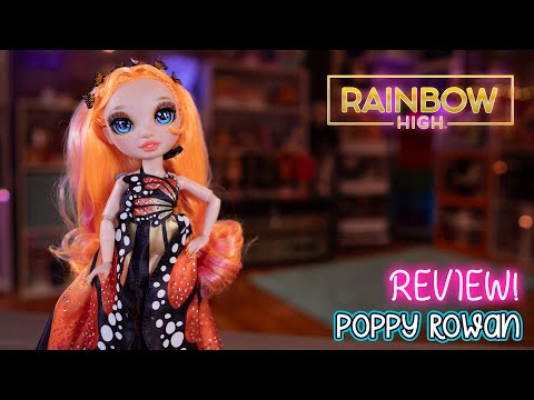 Rainbow High Fantastic Fashion Poppy Rowan Doll Review! (Project Rainbow)