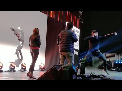 Eric Jacobus’s live motion capture videogame stunt show at FestiGame is ...
