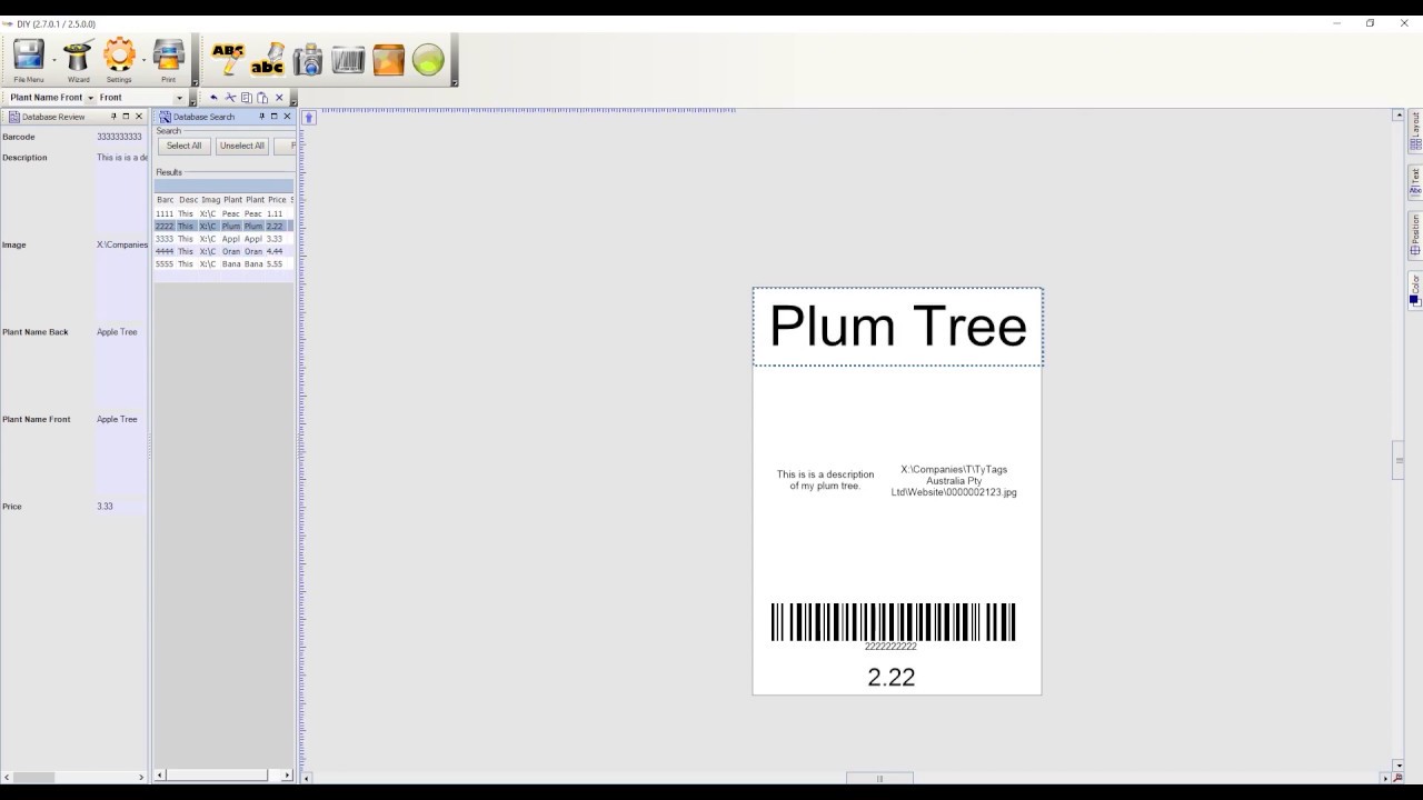 Using a data source to populate a template