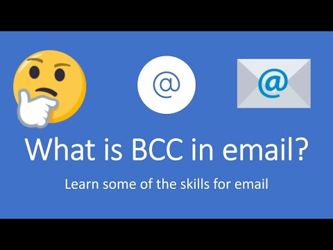 What is BCC in Email - When and Where to use BCC | How to use Bcc on phone