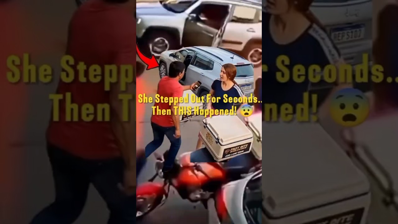 A 3-Second Mistake Almost Turned Into A Disaster! 🛑 #heroicsave #tragedy #caughtoncctvcamera