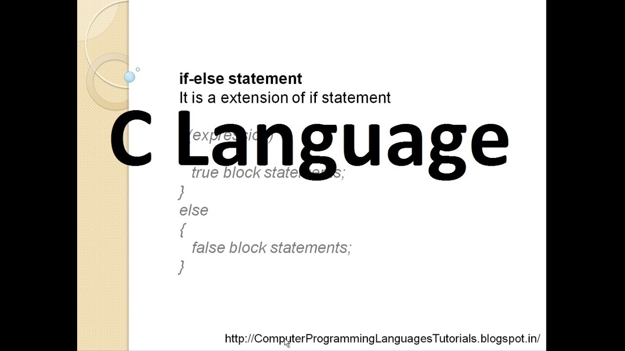 C Programming Language For Beginners - Part3