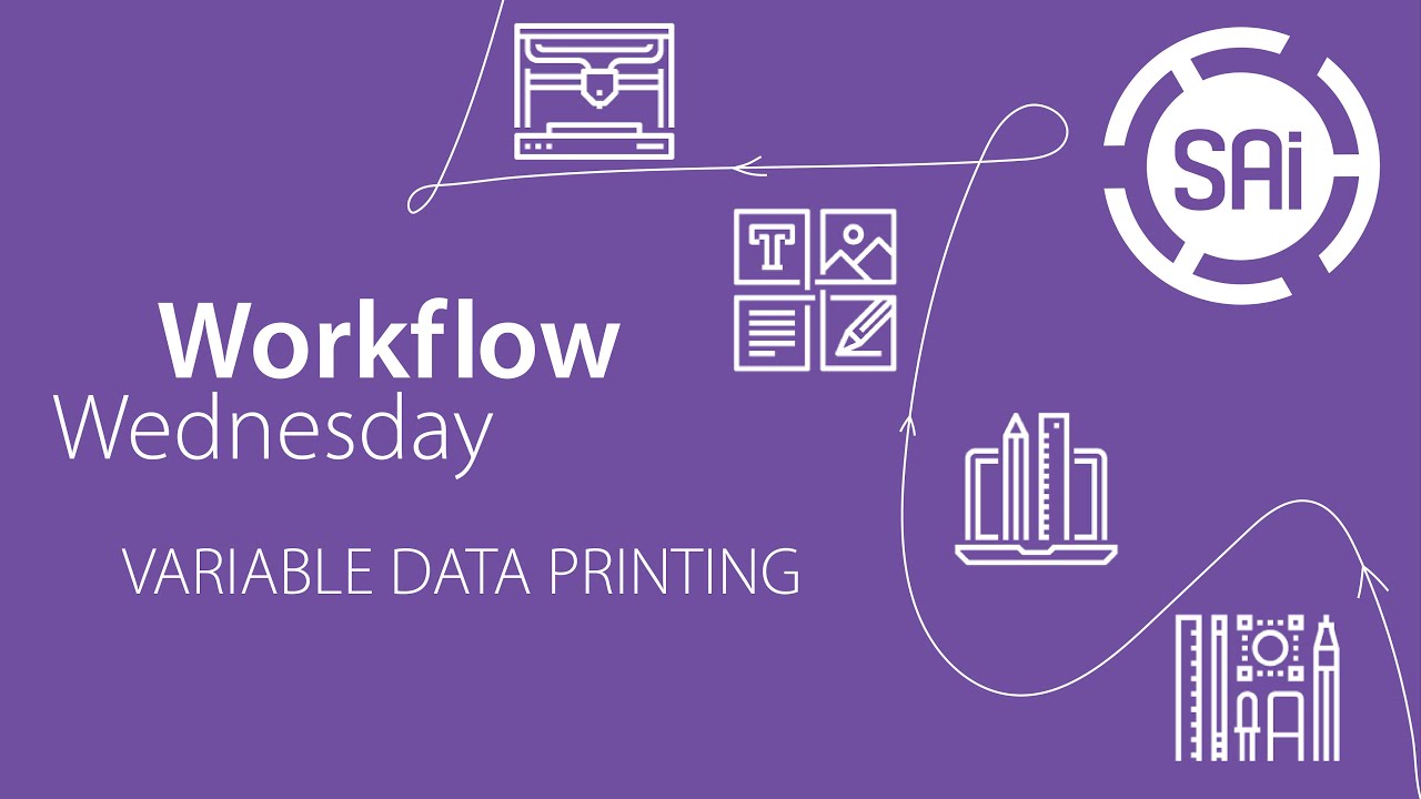 Workflow Wednesday - Variable Data Printing