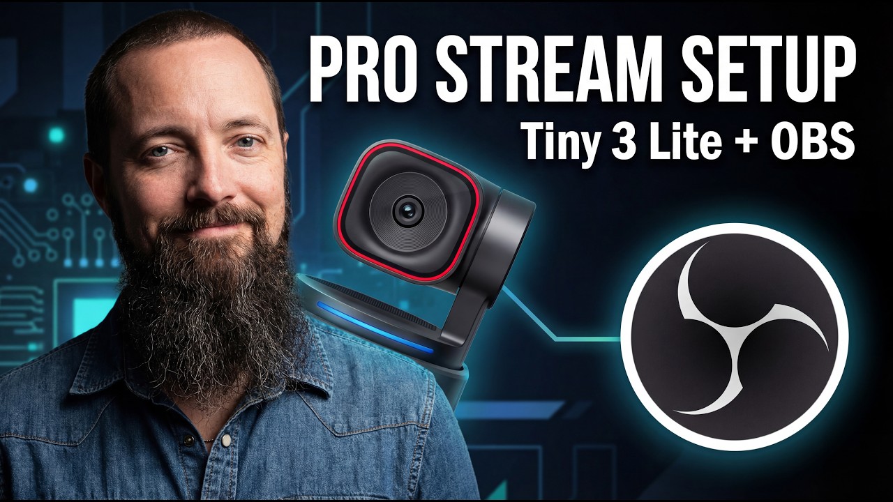 Build a Pro Streaming Setup: OBSBOT Tiny 3 Lite + OBS (Full Workflow Guide)