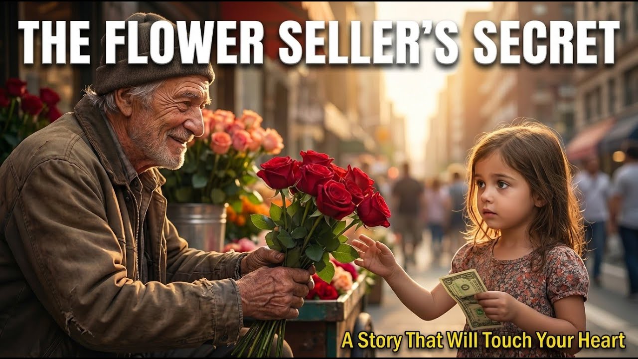 The Flower Seller's Secret - A $1 Rose That Changed Everything | Heartwarming True Story