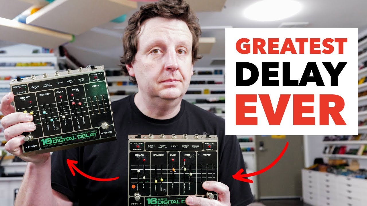 This Is The Greatest Delay Pedal Ever Made! The Electro-Harmonix 16-Second Digital Delay