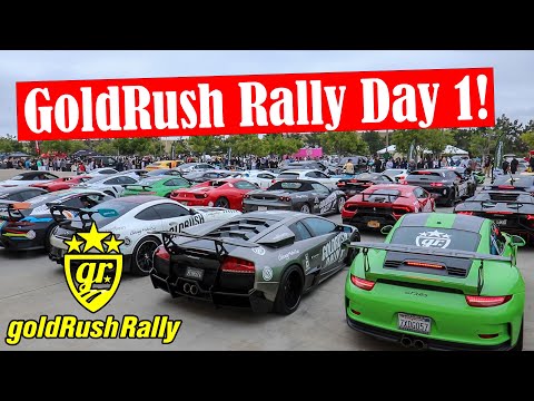 Super Cars SHUT DOWN San Diego | GoldRush Rally Day 1
