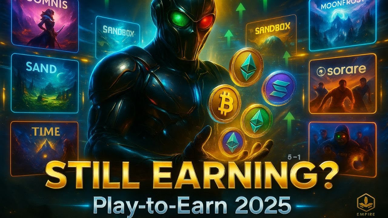 Play-to-Earn Isn’t Dead: The Top 5 Web3 Games Still Paying in 2025 💰🔥