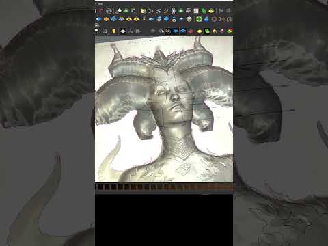 Sculpting relief of Lilith