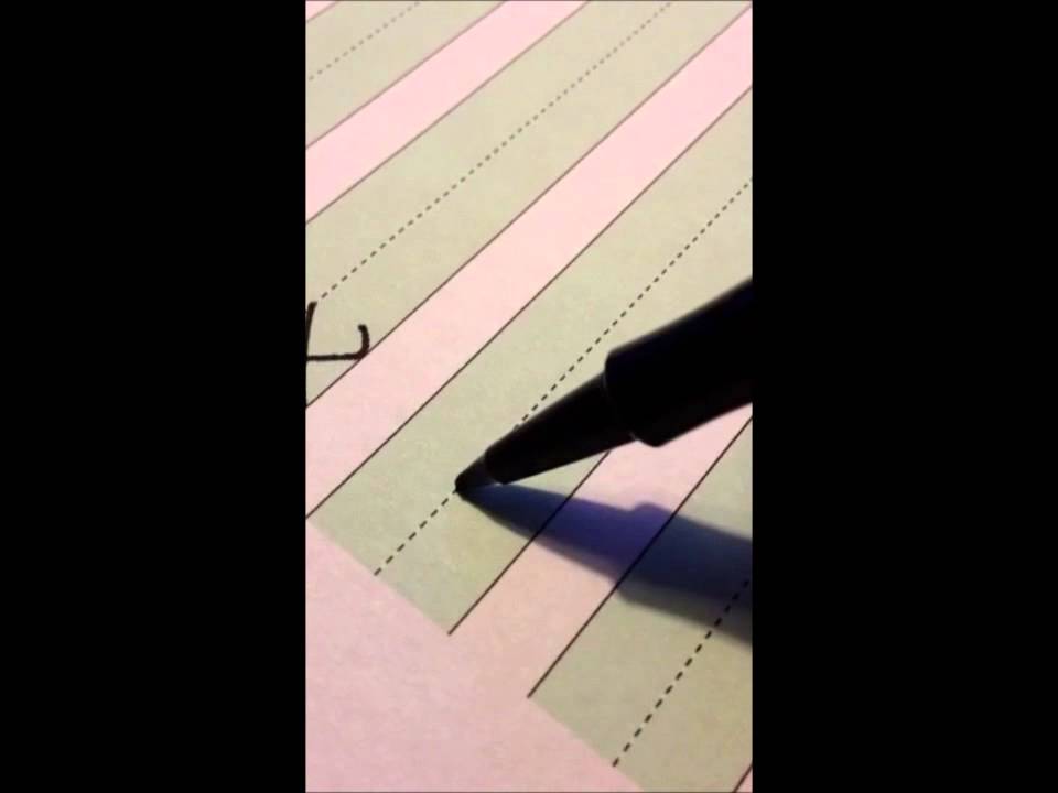 D'Nealian Manuscript Lesson 5