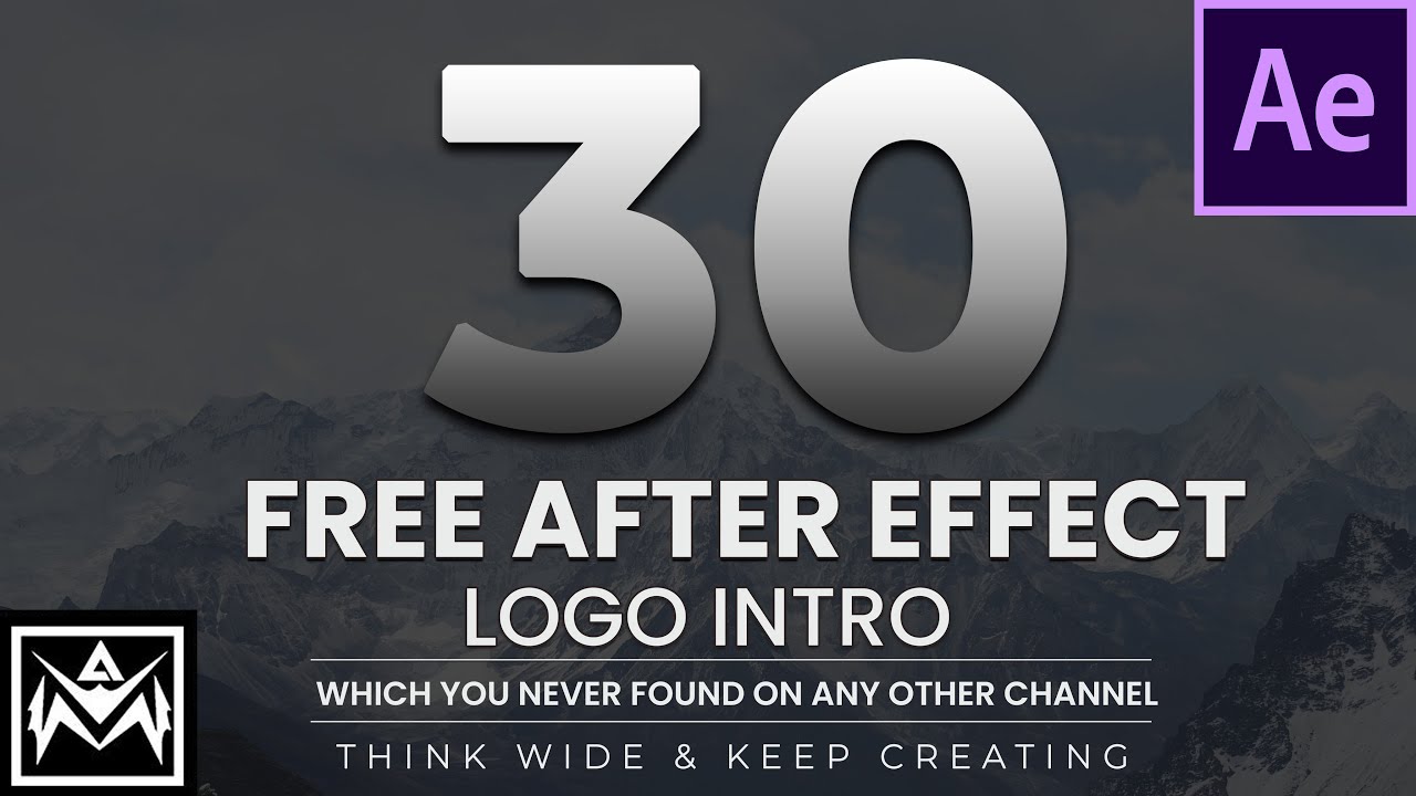 Best 30 After Effect Intro in 2025 | Free Download