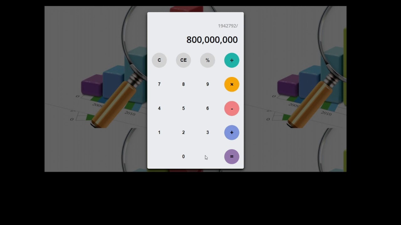 Calculator In JavaScript With Source Code| Source Code & Projects