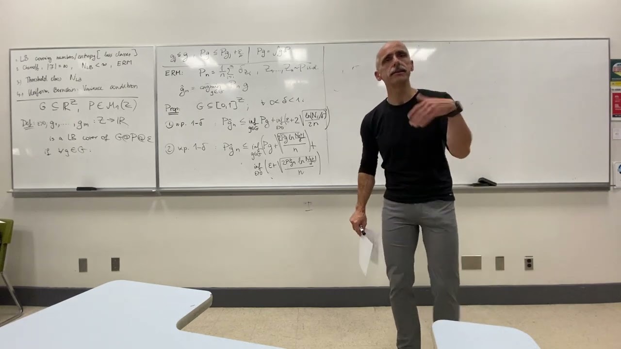 Lecture 7: Empirical processes (2023-09-26)