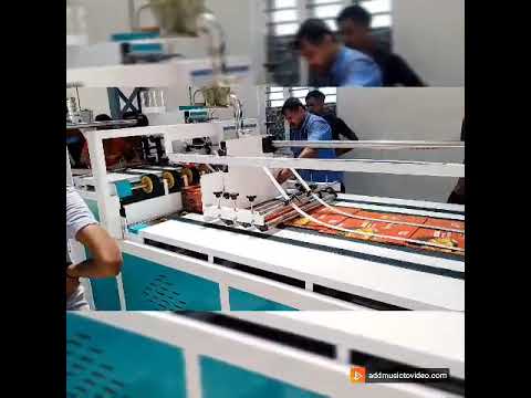 semi automatic folder gluer