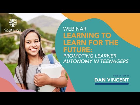 Learning to learn for the future: Promoting learner autonomy in teenagers