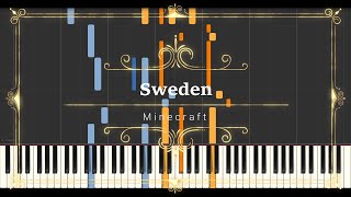 Minecraft - C418 Sweden (Sheet Music, MIDI,) by Roxette Lembar Musik