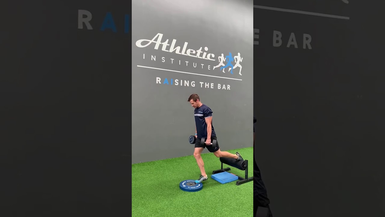 DB Bulgarian Split Squat (Floating Foot)