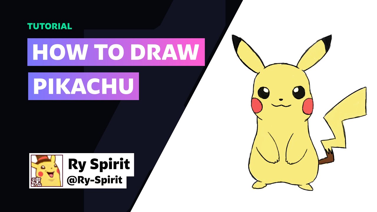 How to draw Pikachu w/ Ry-Spirit | DeviantArt Tutorials