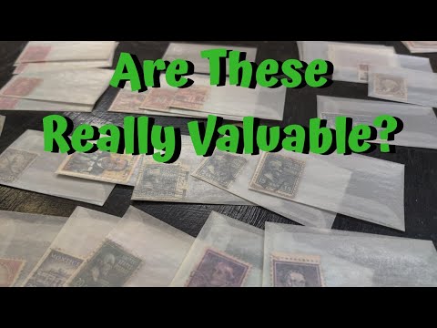 His Stamp Collection Was In The Most Awkward Place I Almost Threw Them Away!