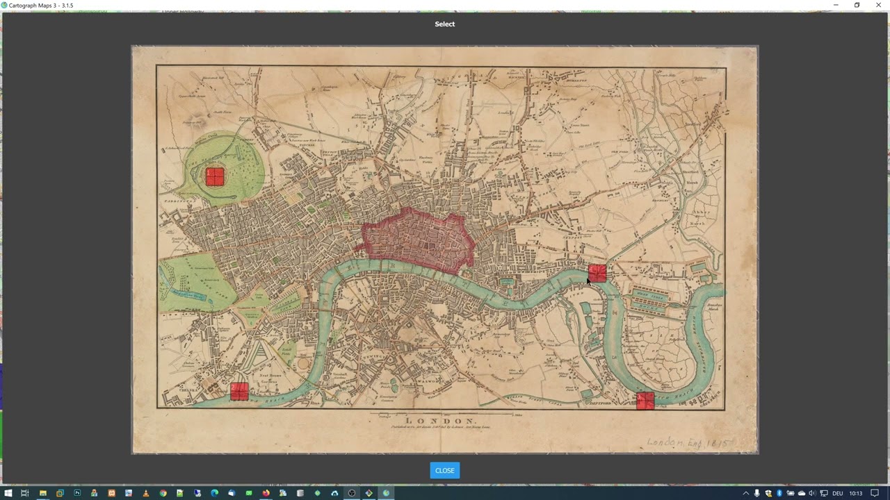 How to create maps from photos in Cartograph Maps