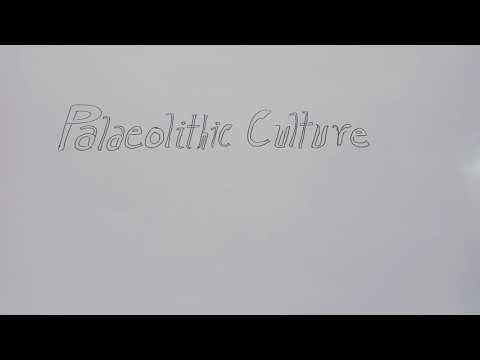 Paleolithic culture in Urdu class xi