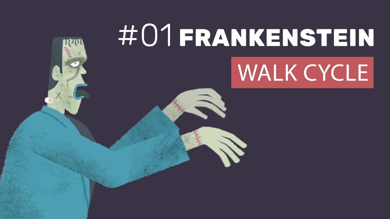 #01 ⚡️FRANKENSTEIN / Walk cycle