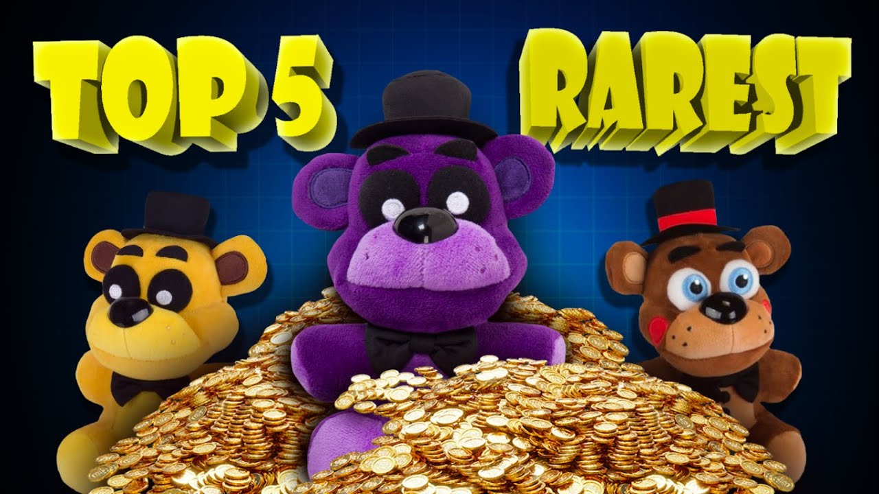 Top 5 Most EXPENSIVE/RARE FNaF Plushies