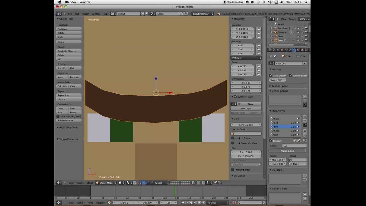 Villager Rig Download | Blender
