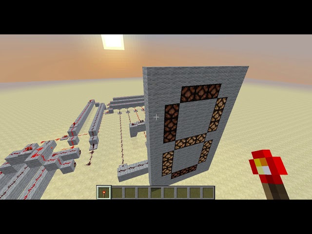Mini Redstone Calculator Minecraft Map